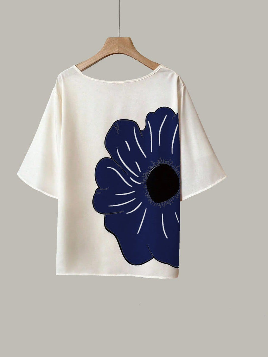 Excursive Multi Color Titali Printed Womnen's Shirt – JaL Mart